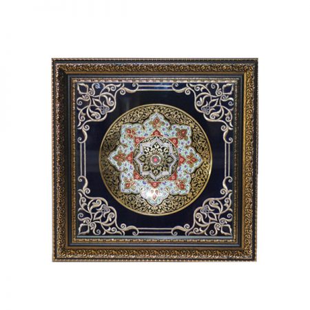 Luxurious Hand Carve Copper Plate: A Breathtaking Handcrafted Piece