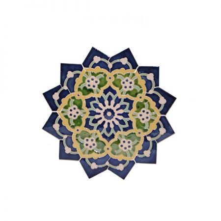 Unique Mosaic Star Tile With Versatile And Colourful Design